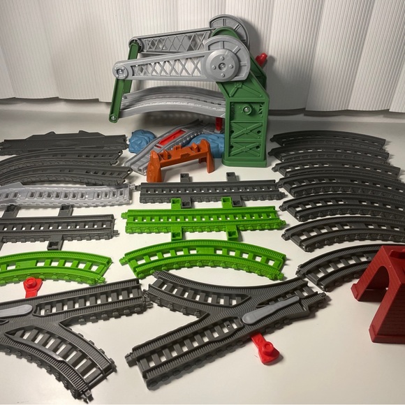 Thomas & Friends | Toys | Trackmaster Bridge Lift Retired Version3d ...